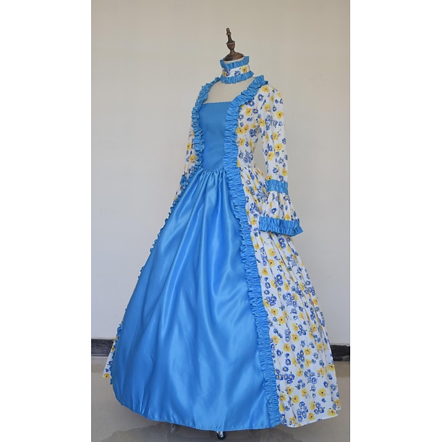 18th Century Women's Rococo Ball Gown Princess Maria Antonietta Rococo ...