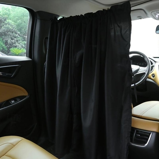 2 Pack Car Divider Curtain Blackout, Car Privacy Curtains Dividers ...