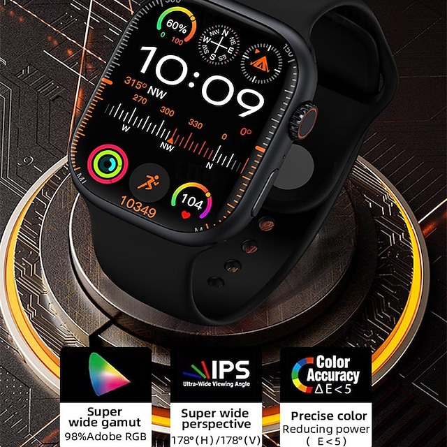 iMosi S9 Smart Watch 2.06 inch 4G LTE Cellular Smartwatch Phone 4G ...