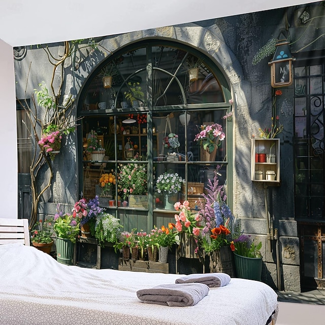 Pottage Farmhouse Hanging Tapestry Wall Art Large Tapestry Mural Decor ...