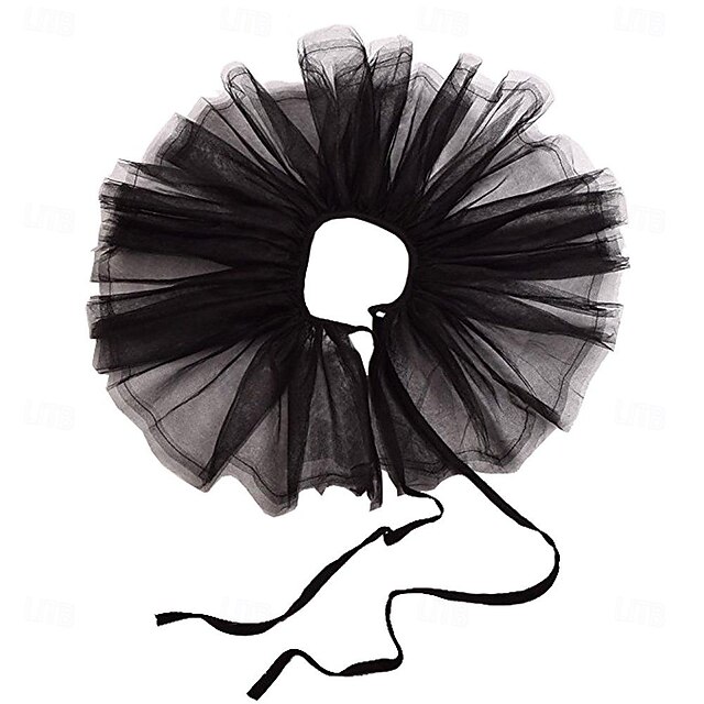 Retro Vintage Rococo Baroque Ruff Collar Neck Collar Fancy Dress Women ...