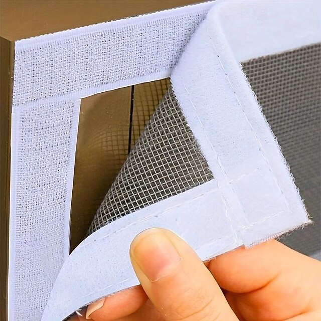 DIY Windows Fly Screen, Self-Adhesive for Windows, Adjustable Window ...