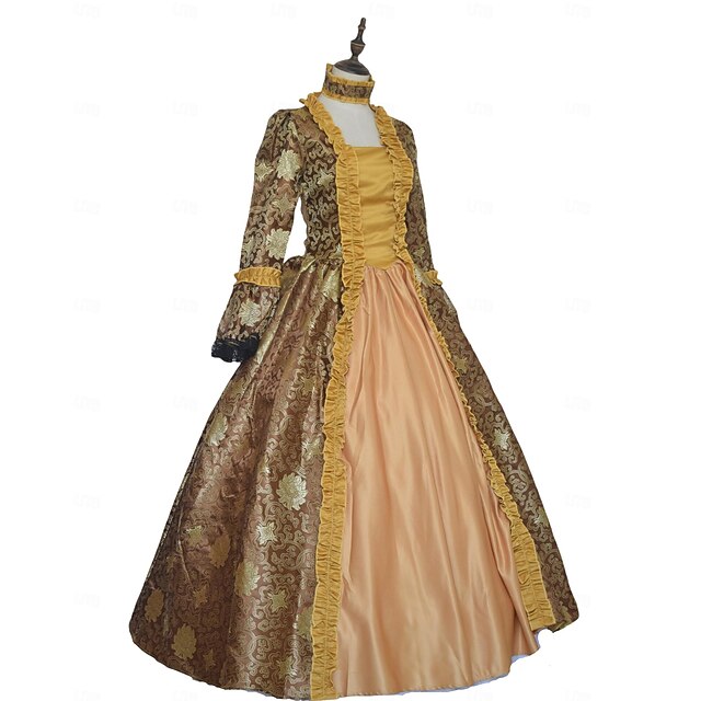 18th Century Women's Rococo Ball Gown Princess Maria Antonietta Rococo ...