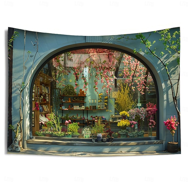 Pottage Farmhouse Hanging Tapestry Wall Art Large Tapestry Mural Decor ...