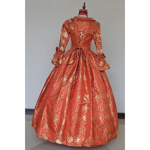 18th Century Women's Rococo Ball Gown Princess Maria Antonietta Rococo ...