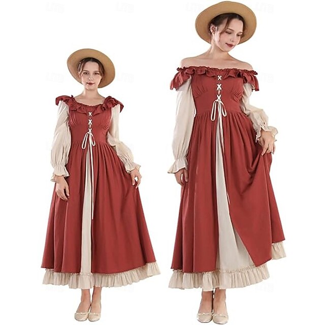 Medieval Renaissance Cocktail Dress Masquerade Prom Dress Outlander ...