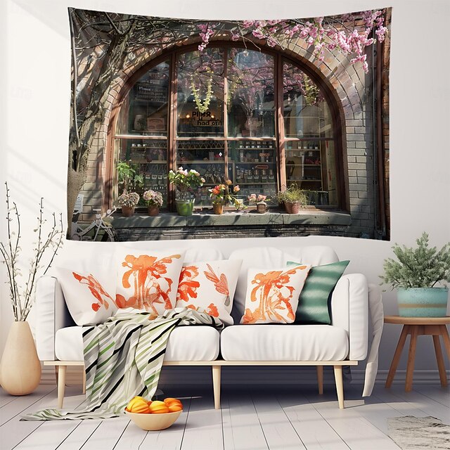 Pottage Farmhouse Hanging Tapestry Wall Art Large Tapestry Mural Decor ...
