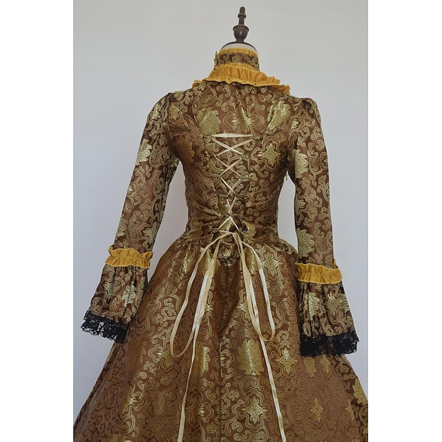 18th Century Women's Rococo Ball Gown Princess Maria Antonietta Rococo ...