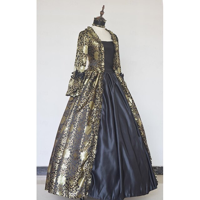 18th Century Women's Rococo Ball Gown Princess Maria Antonietta Rococo ...