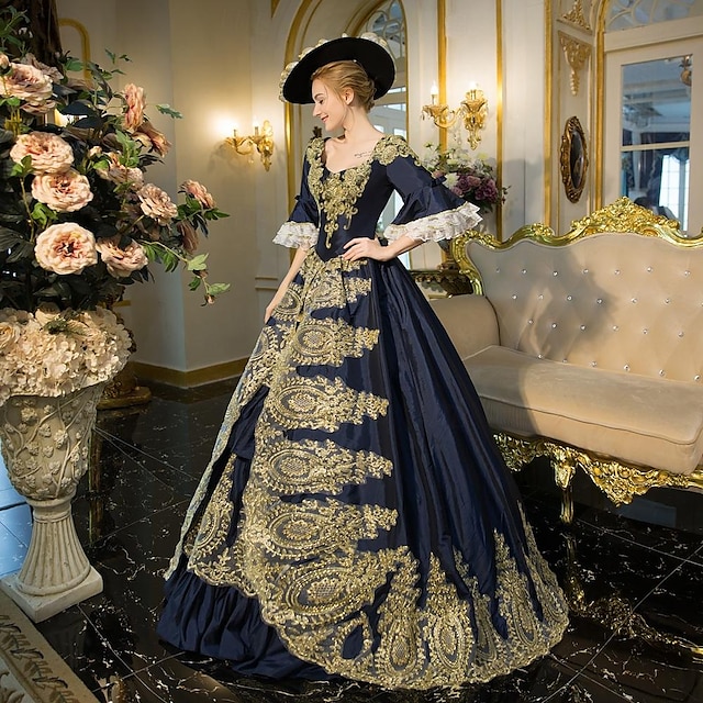 Gothic Rococo Victorian Dress Party Costume Prom Dress Princess ...