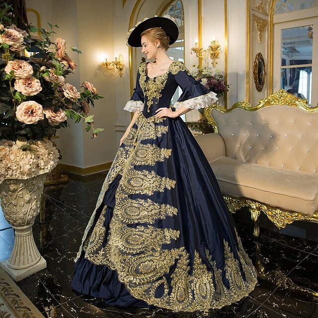 Gothic Rococo Victorian Dress Party Costume Prom Dress Princess ...