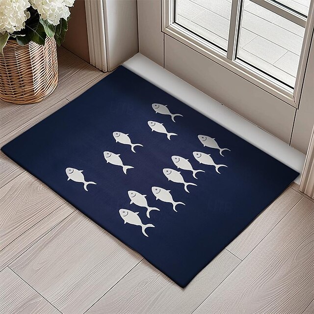 Sea Turtle Doormat Kitchen Mat Floor Mat Non-Slip Area Rug Oil Proof ...