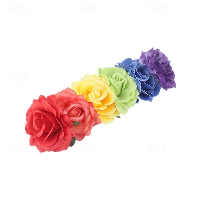 LGBT LGBTQ Rainbow Headpiece Headband Adults' Women's Gay Lesbian Pride ...