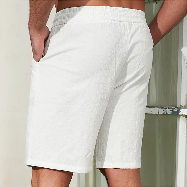 Men's Graphic Coconut Tree Shorts Summer Shorts Beach Shorts Mid Waist ...