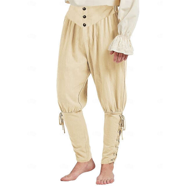 Retro Vintage Medieval Renaissance 17th Century Pirate Pants Pirate ...