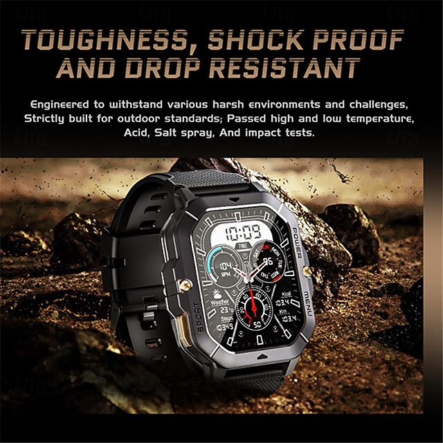 C28 Smart Watch 2.02 inch Smartwatch Fitness Running Watch Bluetooth ...