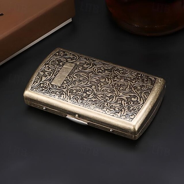 Vintage Style Metal Cigarette Case, Multiple Designs, Unique Creative ...