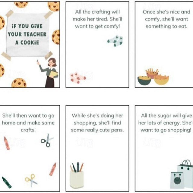 If You Give Your Teacher a Cookie Book Heartfelt Tribute and Versatile ...