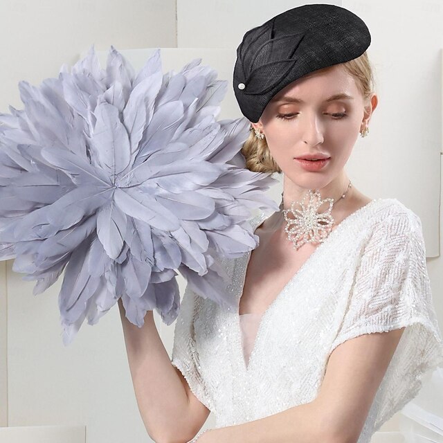Elegant Headpiece Fascinators Hat Fascinator Gentlewoman Fancy Dress ...