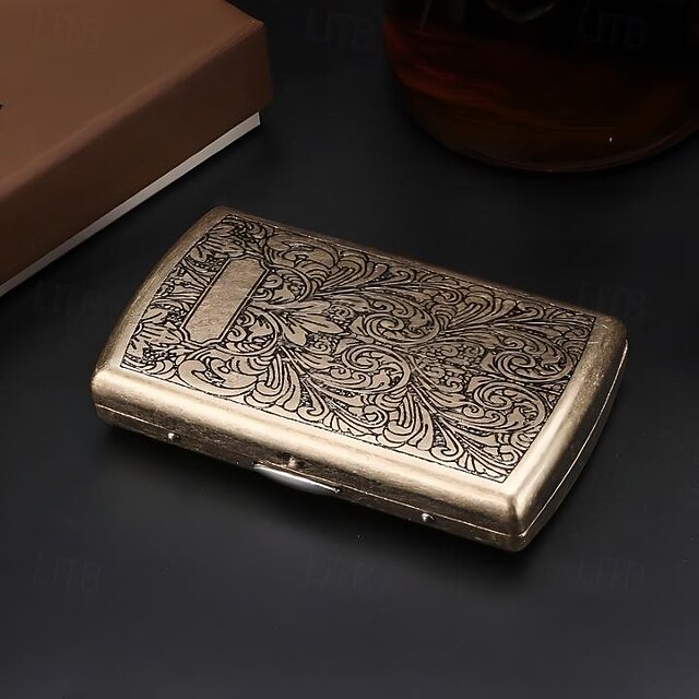 Vintage Style Metal Cigarette Case, Multiple Designs, Unique Creative ...