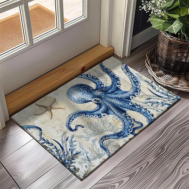Sea Turtle Doormat Kitchen Mat Floor Mat Non-Slip Area Rug Oil Proof ...
