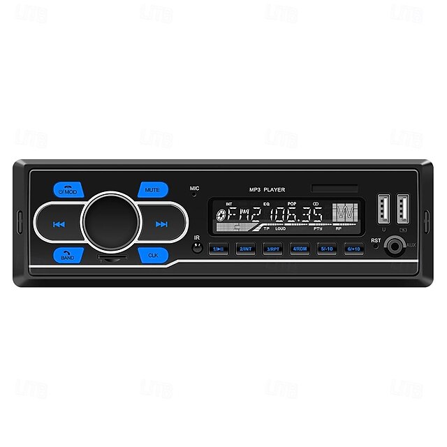 1din DAB 12V Car Radio Autoradio Bluetooth/FM/USB/SD/AUX-in Stereo AI ...