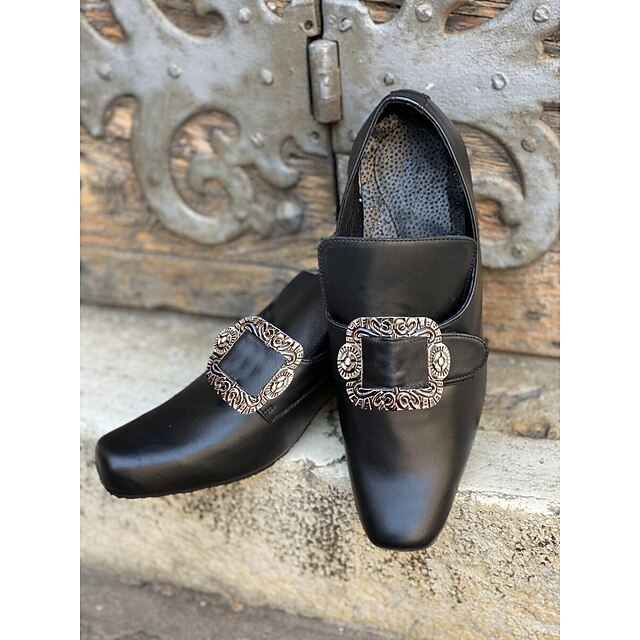 Rococo Baroque Victorian Shoes Men's Halloween Performance Party ...