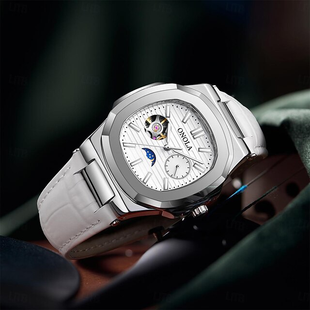 onola ceas mecanic pentru bărbați ceas de mână de afaceri la modă ...