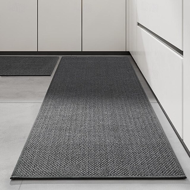 Kitchen Rugs & Mats Non-Skid WashableAnti-Fatigue, Non-Slip Absorbent ...