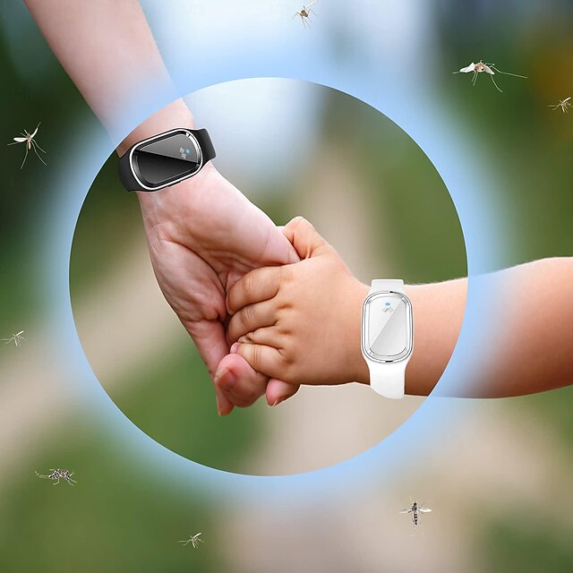 Portable Ultrasonic Mosquito Killer Smart Watch – Waterproof Physical ...