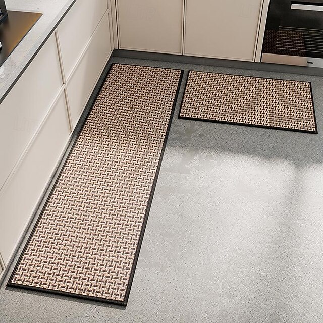 Kitchen Rugs & Mats Non-Skid WashableAnti-Fatigue, Non-Slip Absorbent ...