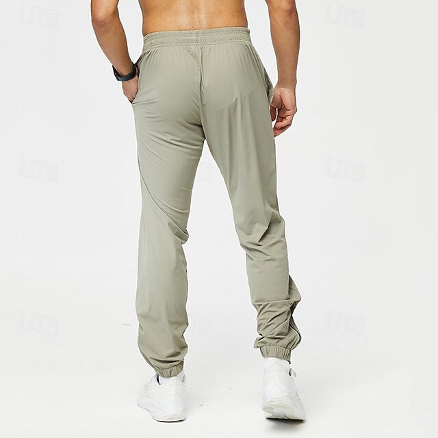 Men's Sweatpants Running Pants Track Pants Pocket Elastic Waistband ...