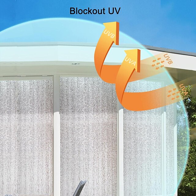 Window Sun Shade Film Home Sunshade Protector Pad Aluminum Foil Anti-UV ...