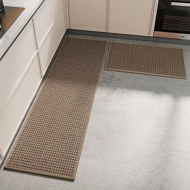 Kitchen Rugs & Mats Non-Skid WashableAnti-Fatigue, Non-Slip Absorbent ...