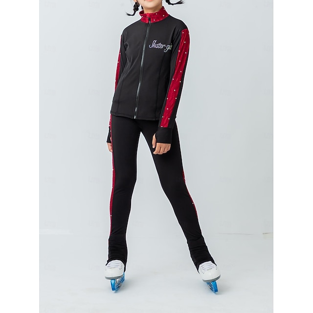 Figure Skating Fleece Jacket Figure Skating Pants Figure Skating Jacket ...