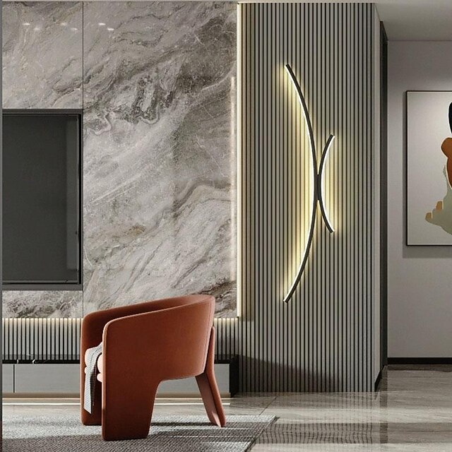 LED Indoor Wall Lights Warm White Rotating 2-Bulb Modern Metal and ...