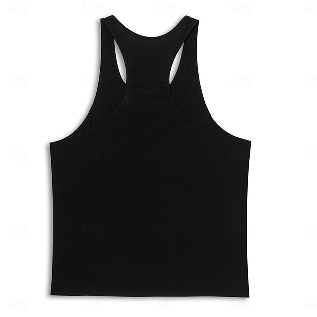 Men's Running Tank Workout Tank Muscle Tank Tops Deep U Sleeveless Yoga ...