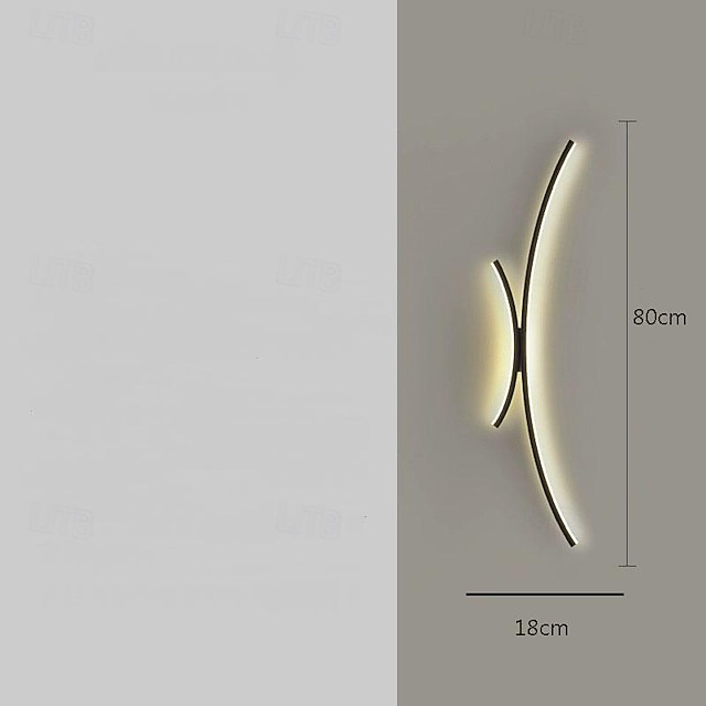 LED Indoor Wall Lights Warm White Rotating 2-Bulb Modern Metal and ...