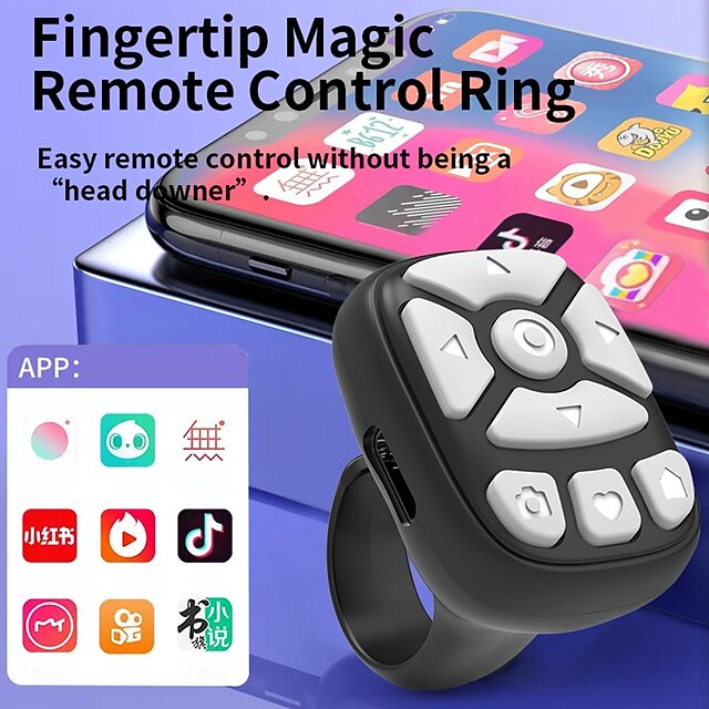 S22 Portable Smart Wireless wireless Ring Remote Control Wireless ...