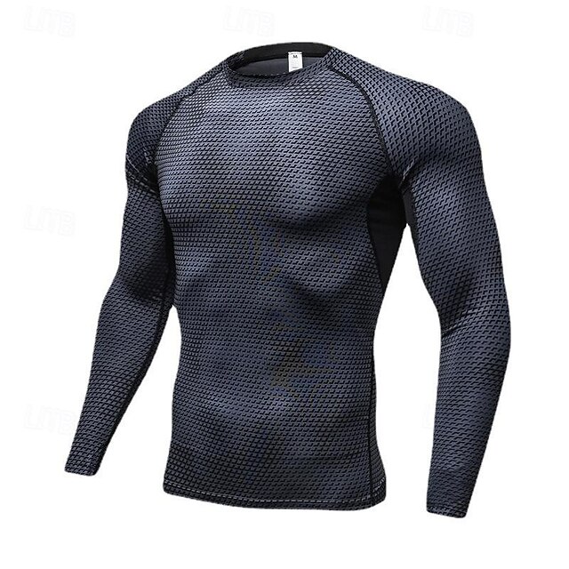 Men's Compression Shirt Gymnastics Suits Compression Set 2 Piece ...