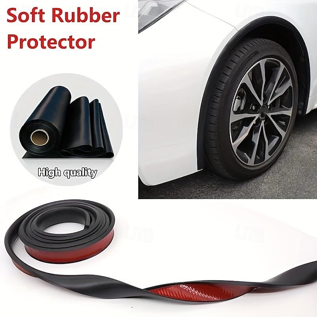Universal Car Wheel Arch Trim Rubber Edge Guard with Strong Adhesive ...