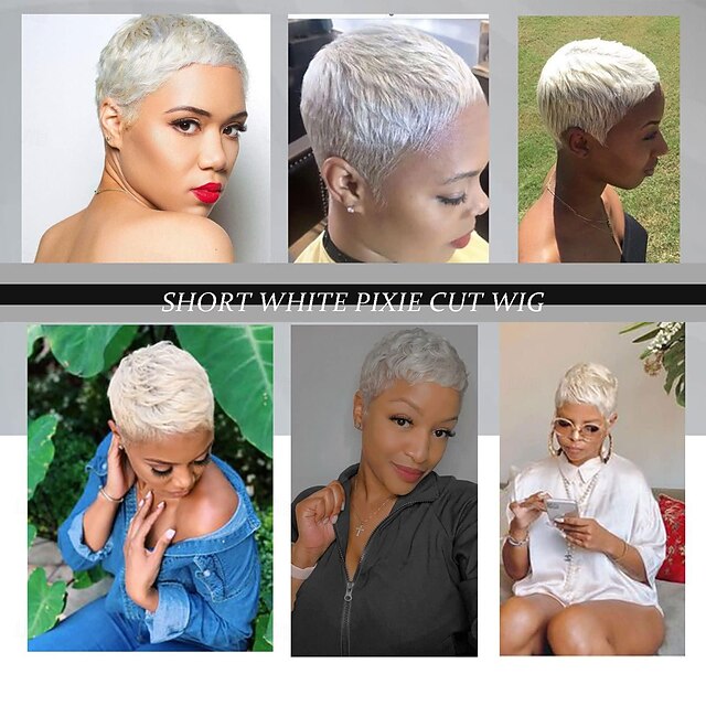 Short Pixie Wig for Women Pixie Cut Wig Short Wig Pixie Cut Wigs for ...