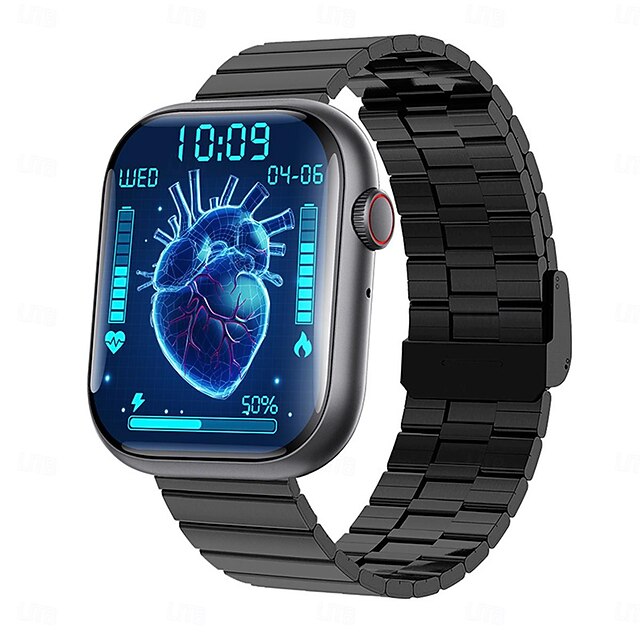 F70 Smartwatch Bluetooth Call Heart Rate and Temperature Monitoring ...