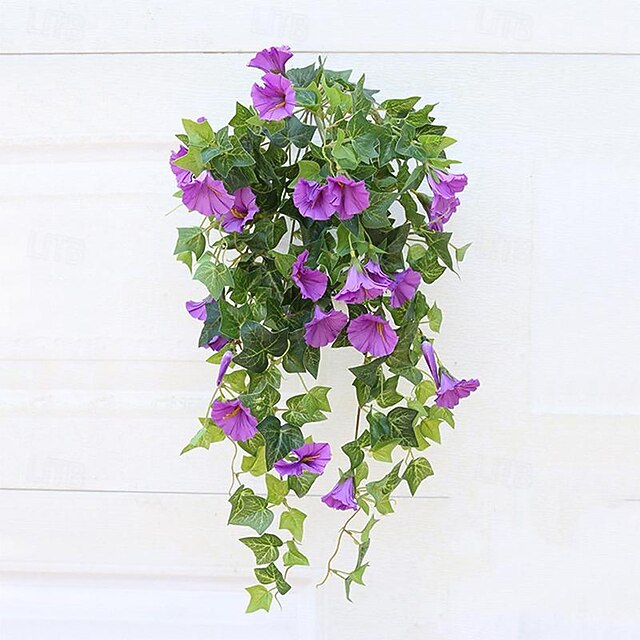 UV Simulation Artificial Morning Glory,Simulation Artificial Flower ...