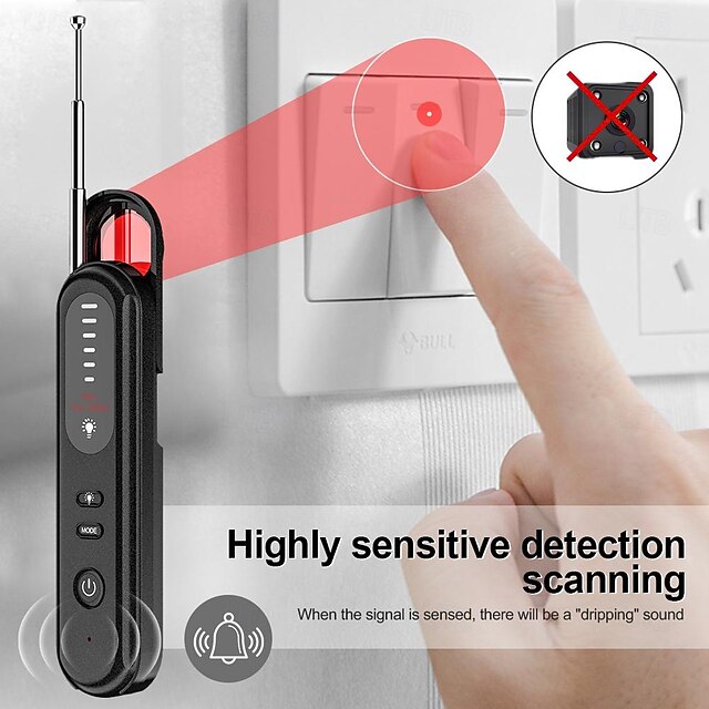 Hidden Camera Detector GPS Tracker Detector Find Wireless Bugging ...