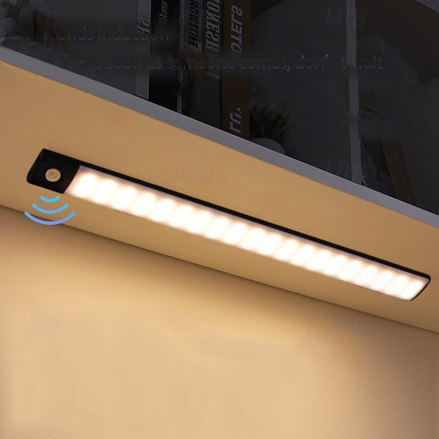Under Cabinet Lighting, Ultra-thin Smart LED Strip Light, Motion Sensor ...