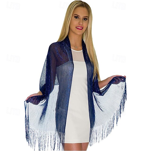Elegant Vintage Roaring 20s Flapper Shawls The Great Gatsby Charleston ...