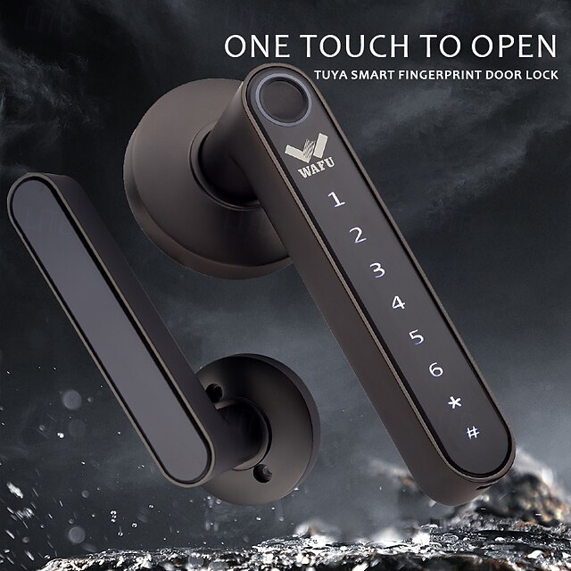 WAFU WF-016 Smart Biometric Fingerprint Door Lock Smart Bluetooth ...