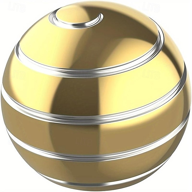 Kinetic Desk Toy Ball, 1.54'' Kinetic Desktop Spinning Toys, Optical ...