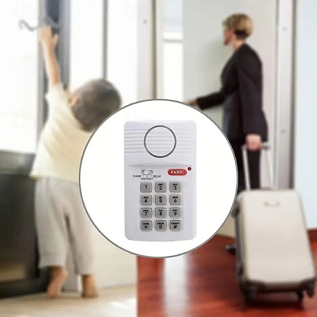 Wireless Security Alarm System for Home Garage & Shed - Includes Door ...